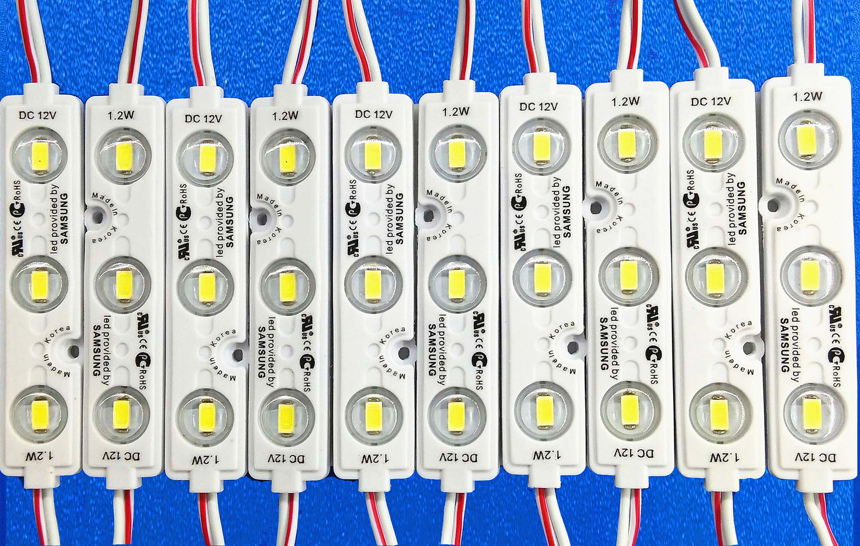 NovaBright Torch 12V 5730SMD LED Module UL White 6000K Samsung Chip 55 ...