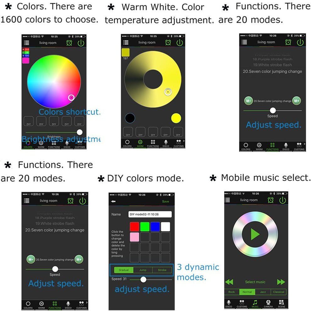 NovaBright RGBW-MINIBT Led Mini RGBW Bluetooth Controller IR Remote DC ...